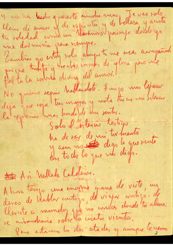 Cartas En El Tiempo Palabras De Amor Carta De Federico GarcÍa Lorca