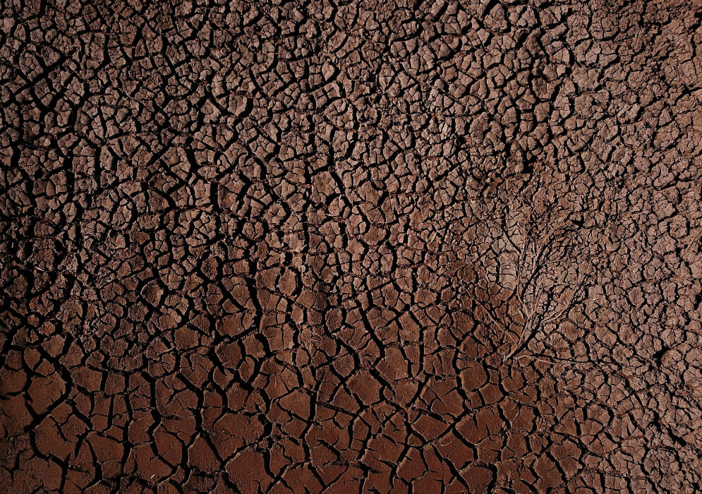 9 fotos aéreas que son noticia - El seco verano austral