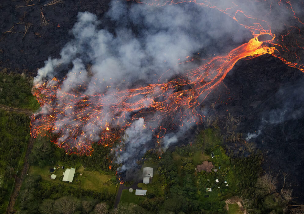 Las mejores imágenes de 2018 - Erupción del volcán hawaiano Kilauea