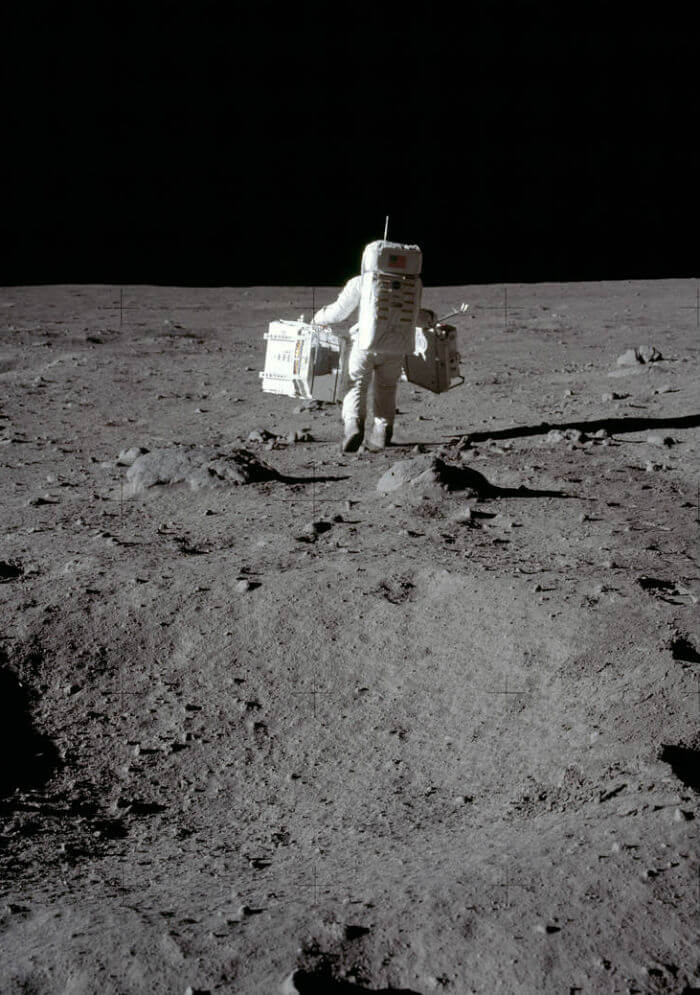 50 años de la misión Apolo 11 - Los pasos de Aldrin