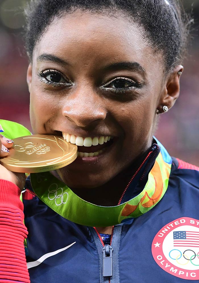 El segundo oro de Simone Biles en imágenes - Simone Biles, la ...